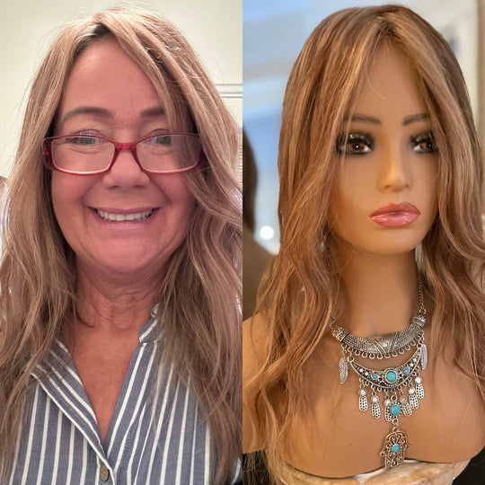 Bella - 7x7” Silk Base Topper - Full Volume – Nadashairboutique