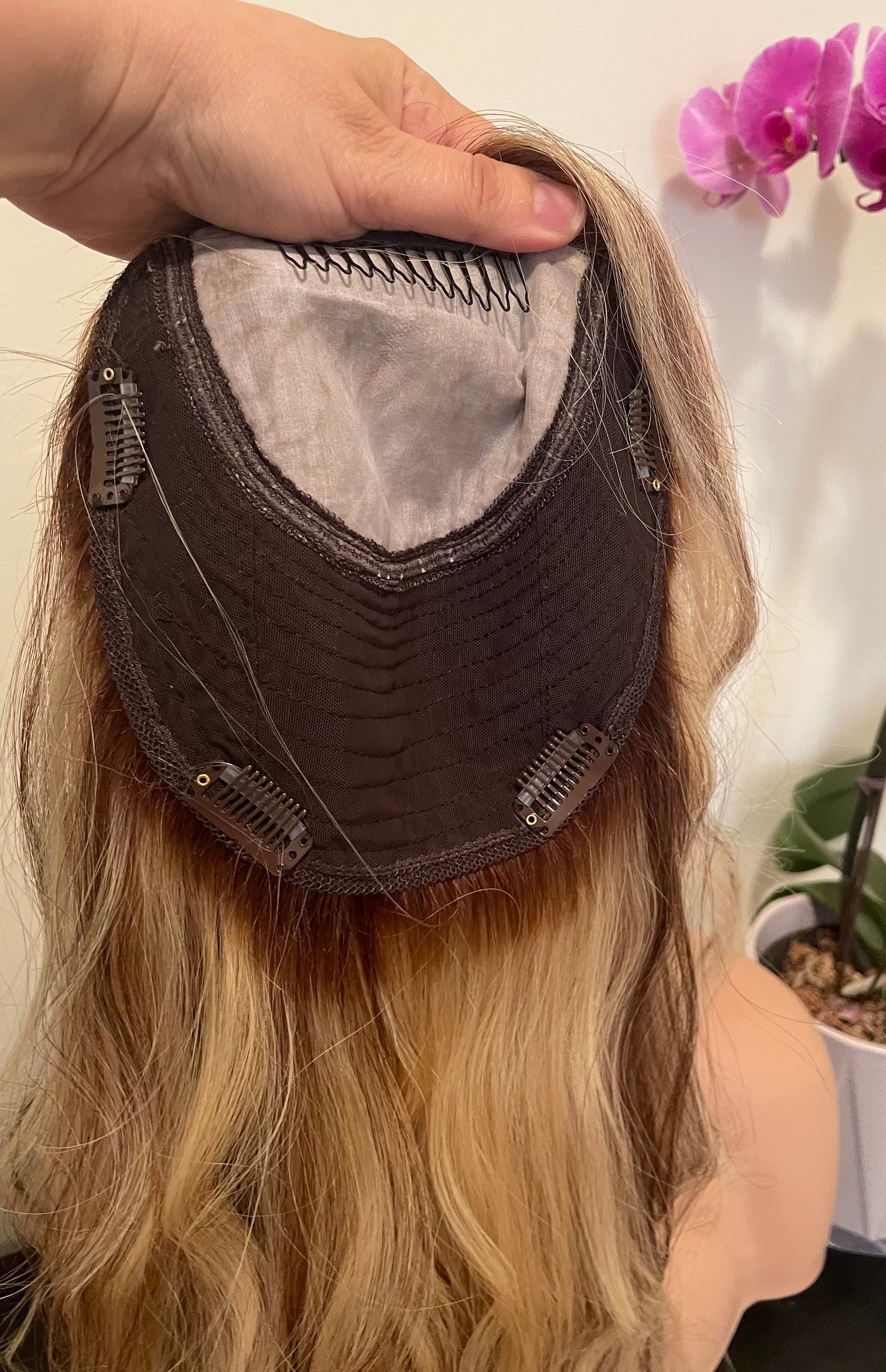 Bella - 7x7” Silk Base Topper - Full Volume – Nadashairboutique