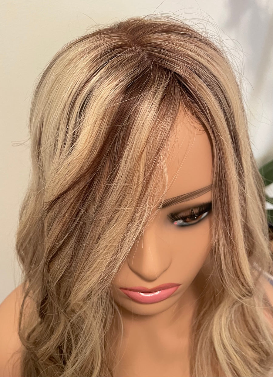 Bella - 7x7” Silk Base Topper - Full Volume – Nadashairboutique