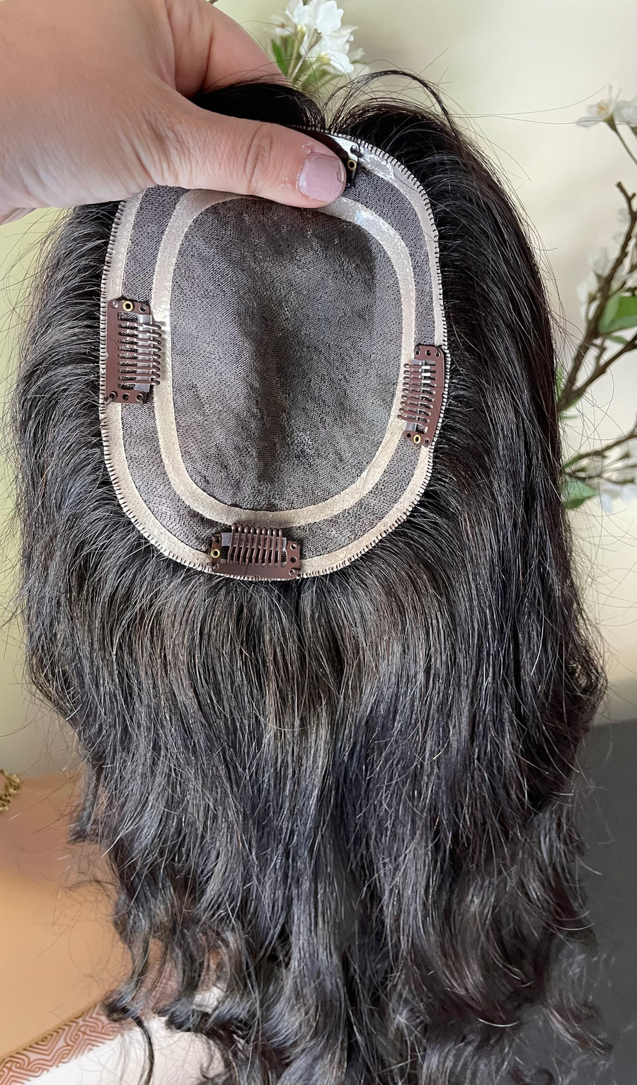 Full Volume Hair Topper - 16"-18" European Luxury Layered Full Volume ...